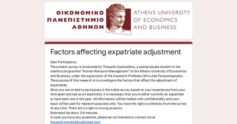 Melina Koutounidou on LinkedIn: Factors affecting expatriate adjustment Melina Koutounidou on LinkedIn: Factors affecting expatriate adjustment