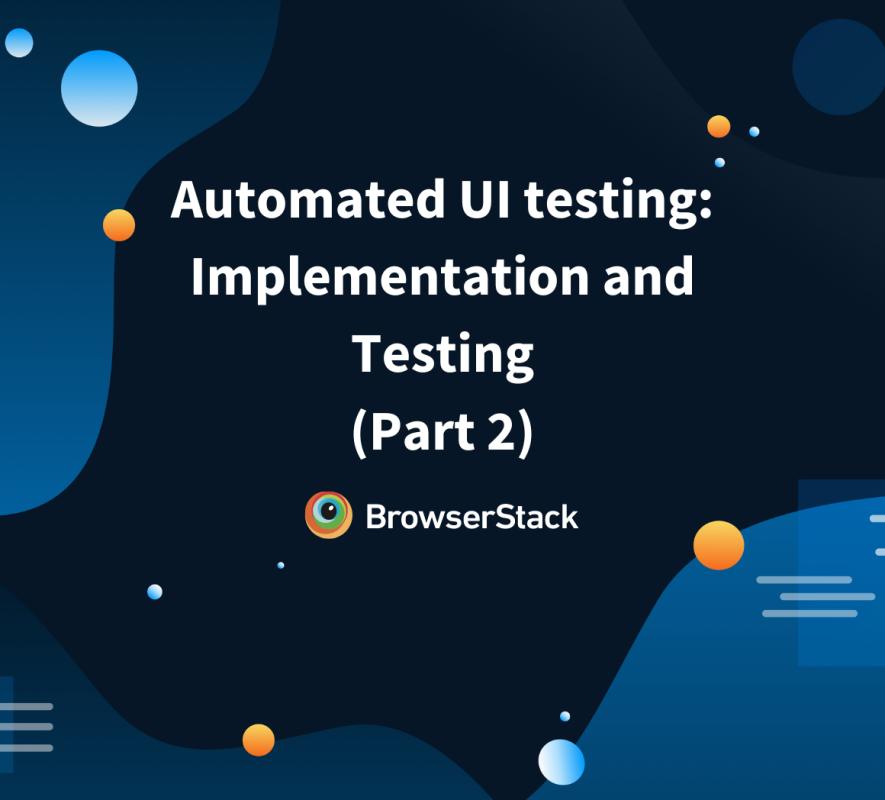 Alin Groza on LinkedIn: Automated UI Testing: Implementation and ... Alin Groza on LinkedIn: Automated UI Testing: Implementation and ...