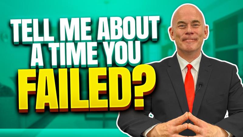 Richard McMunn on LinkedIn: TELL ME ABOUT A TIME YOU FAILED! (Sample ... Richard McMunn on LinkedIn: TELL ME ABOUT A TIME YOU FAILED! (Sample ...