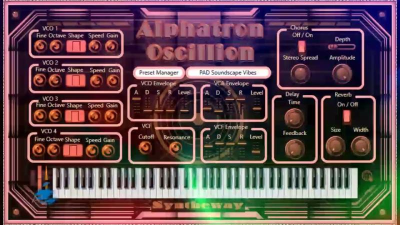 Alphatron Oscillion VST VST3 Audio Unit Plugin Subtractive Synthesizer ... Alphatron Oscillion VST VST3 Audio Unit Plugin Subtractive Synthesizer ...