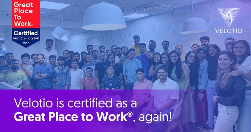 Velotio Technologies on LinkedIn: #greatplacetowork2022 #teamwork Velotio Technologies on LinkedIn: #greatplacetowork2022 #teamwork