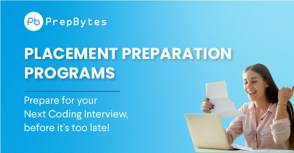 Prepbytes Placement Program Online | Prepbytes | Rutik Kapare Prepbytes Placement Program Online | Prepbytes | Rutik Kapare