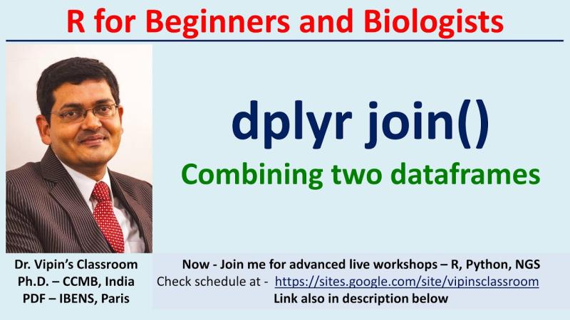 Dr. Vipin Singh auf LinkedIn: R_24 - dplyr join - Combining two ... Dr. Vipin Singh auf LinkedIn: R_24 - dplyr join - Combining two ...