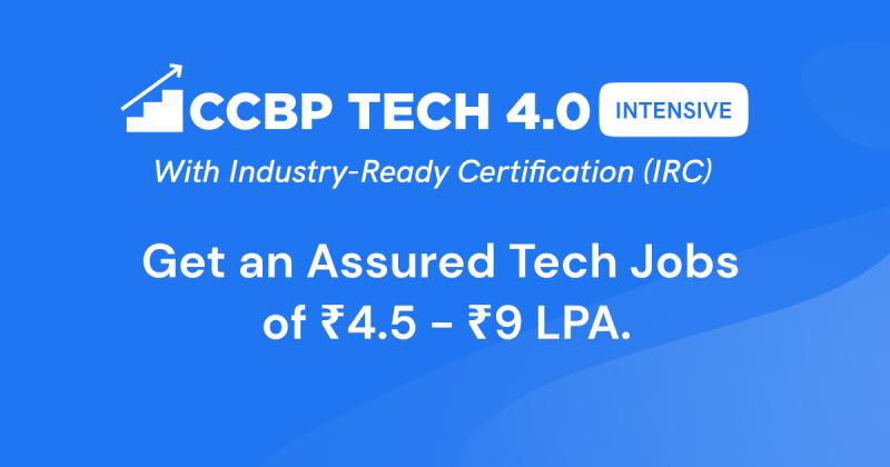 Madhu Midde on LinkedIn: NxtWave | CCBP 4.0 Certification Programs Madhu Midde on LinkedIn: NxtWave | CCBP 4.0 Certification Programs