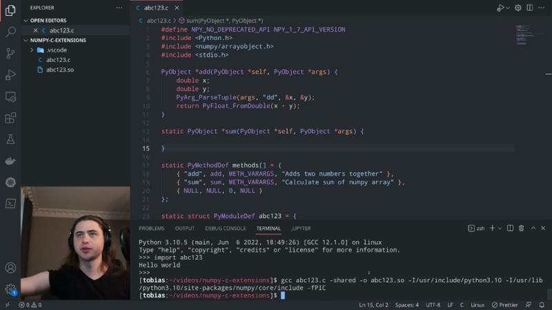 Michael Sorochan Armstrong on LinkedIn: NumPy C-API (Python C extensions) Michael Sorochan Armstrong on LinkedIn: NumPy C-API (Python C extensions)
