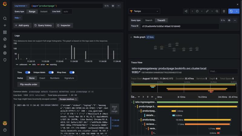 How Istio, Tempo, and Loki speed up debugging for microservices ... How Istio, Tempo, and Loki speed up debugging for microservices ...