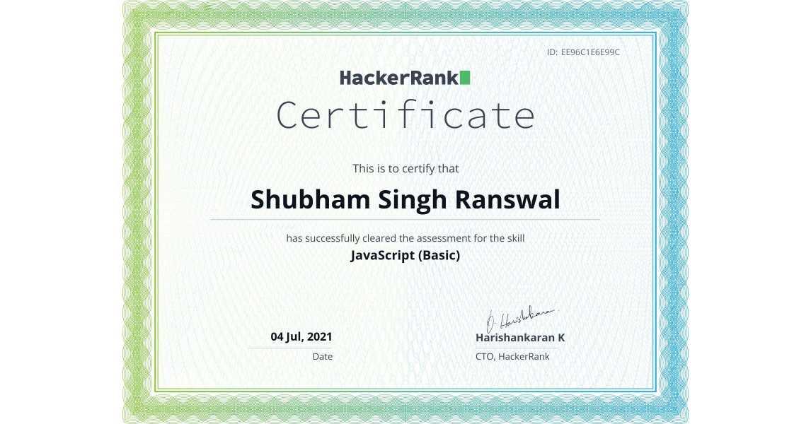 #javascript #webdevelopment #frontenddevelopment #hackerrank #certified ... #javascript #webdevelopment #frontenddevelopment #hackerrank #certified ...