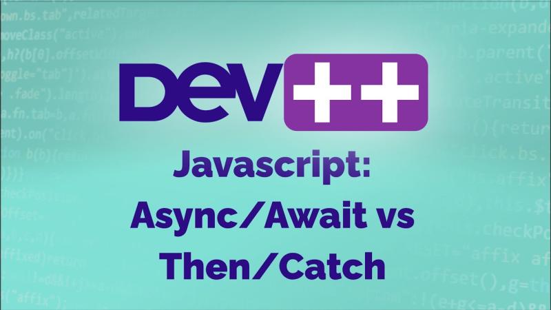 Angel Lacret on LinkedIn: Javascript Async-Await vs Then-Catch Angel Lacret on LinkedIn: Javascript Async-Await vs Then-Catch