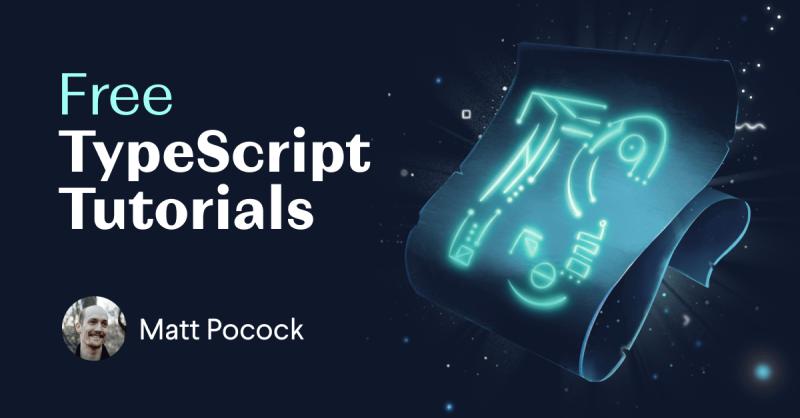 Tamara Plante on LinkedIn: Free TypeScript Tutorials from Matt Pocock Tamara Plante on LinkedIn: Free TypeScript Tutorials from Matt Pocock