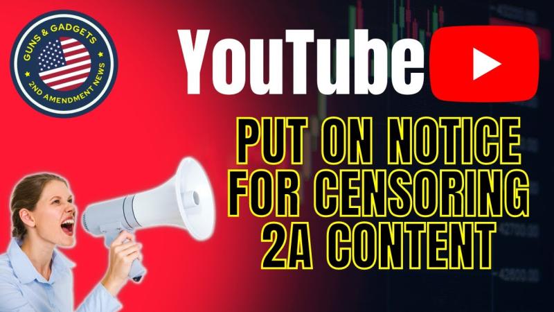 YouTube Put On Notice For Censoring 2A Content! https://lnkd.in/e42pA ... YouTube Put On Notice For Censoring 2A Content! https://lnkd.in/e42pA ...