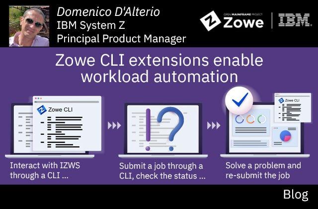 Domenico D'Alterio on LinkedIn: #zowe #automation #opensourcesoftware # ... Domenico D'Alterio on LinkedIn: #zowe #automation #opensourcesoftware # ...
