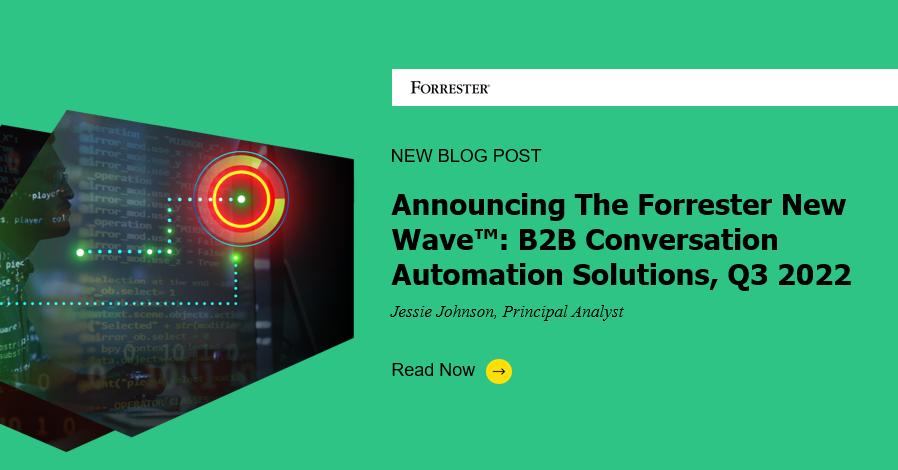 Phyllis Davidson on LinkedIn: Announcing The Forrester New Wave ... Phyllis Davidson on LinkedIn: Announcing The Forrester New Wave ...