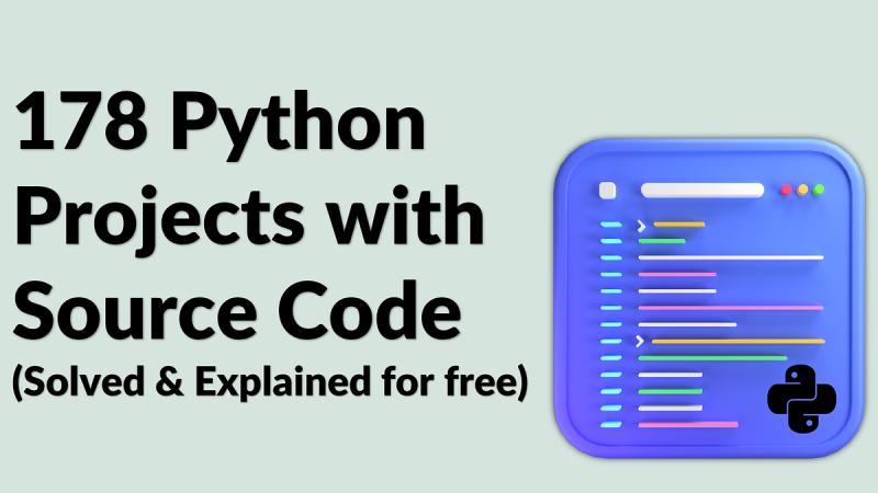 CHIRAG SINGH on LinkedIn: 190 Python Projects with Source Code CHIRAG SINGH on LinkedIn: 190 Python Projects with Source Code