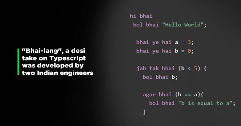 Rohan Wagh on LinkedIn: 'Bhai-Lang' Is A JavaScript-Based Programming ... Rohan Wagh on LinkedIn: 'Bhai-Lang' Is A JavaScript-Based Programming ...