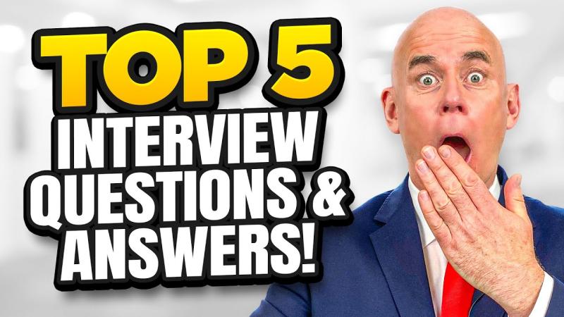 Richard McMunn on LinkedIn: TOP 5 COMMON Interview Questions & Answers ... Richard McMunn on LinkedIn: TOP 5 COMMON Interview Questions & Answers ...