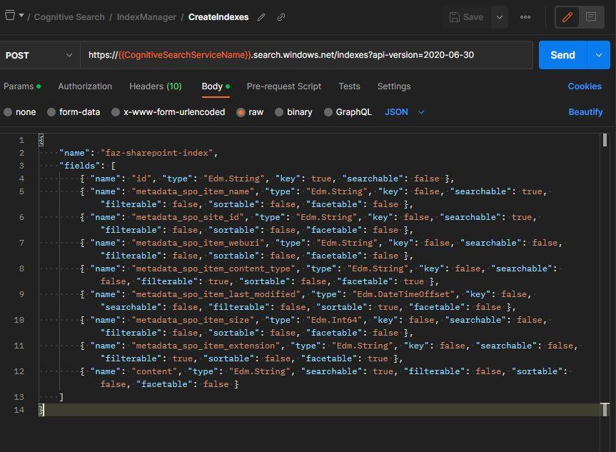 Azure Cognitive Search for SharePoint Content – Part 2 - SharePoint ... Azure Cognitive Search for SharePoint Content – Part 2 - SharePoint ...