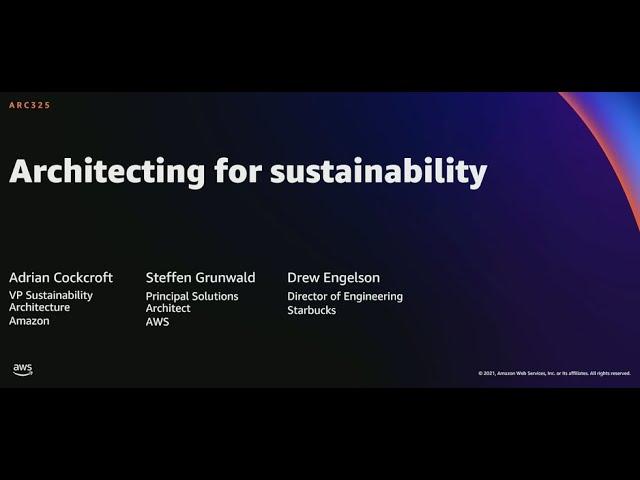 Drew Engelson on LinkedIn: AWS re:Invent 2021 - Architecting for ... Drew Engelson on LinkedIn: AWS re:Invent 2021 - Architecting for ...