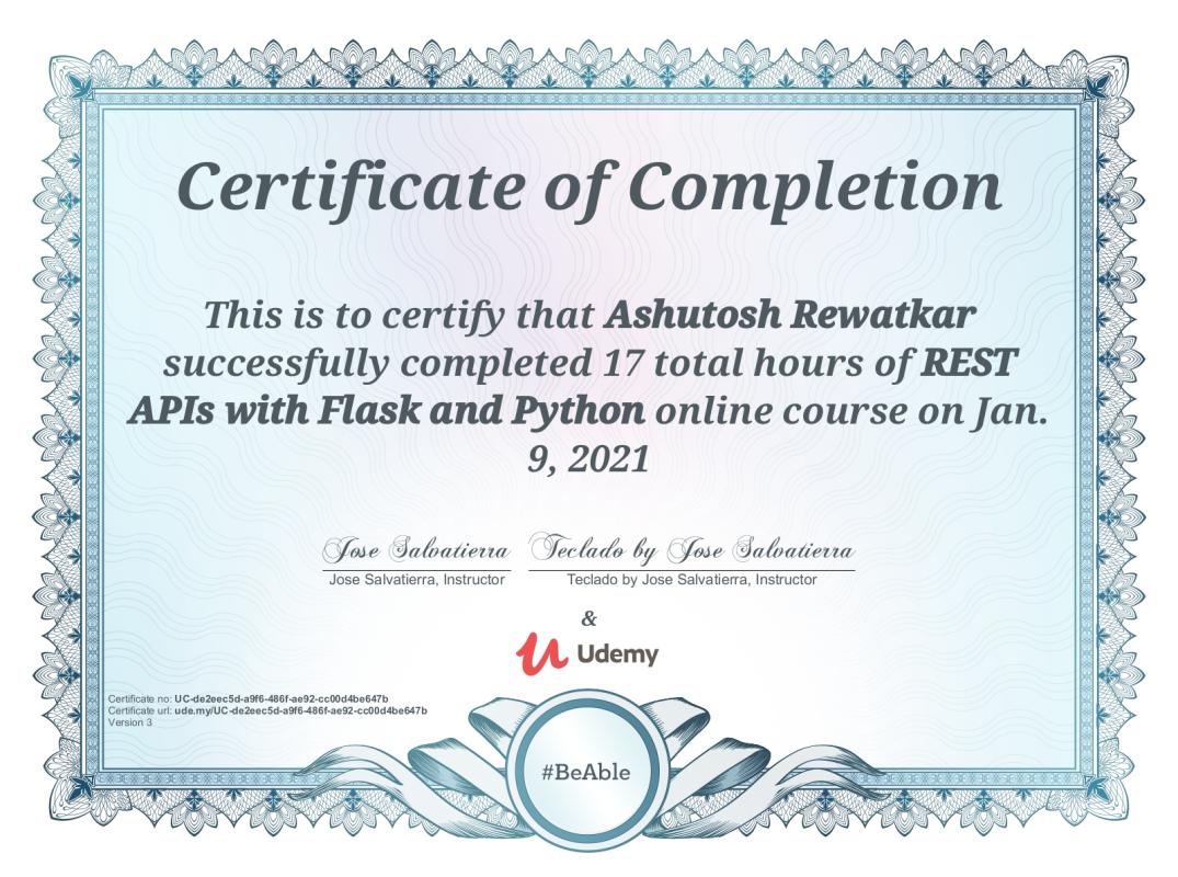 Ashutosh Rewatkar on LinkedIn: #api #restapis #pythonprogramming Ashutosh Rewatkar on LinkedIn: #api #restapis #pythonprogramming