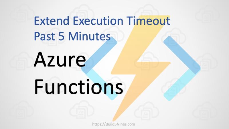 Chris Pietschmann on LinkedIn: Azure Functions: Extend Execution ... Chris Pietschmann on LinkedIn: Azure Functions: Extend Execution ...