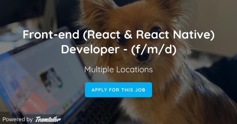 Thomas Kwiatkowski on LinkedIn: Front-end (React & React Native ... Thomas Kwiatkowski on LinkedIn: Front-end (React & React Native ...