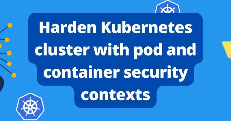 Ahmed ABED on LinkedIn: Harden Kubernetes cluster with pod and ... Ahmed ABED on LinkedIn: Harden Kubernetes cluster with pod and ...