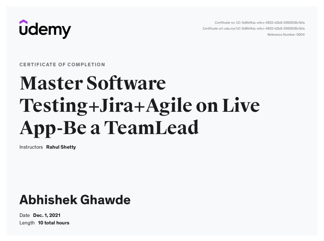 Abhishek Ghawde on LinkedIn: #qatester #agile #jirasoftware # ... Abhishek Ghawde on LinkedIn: #qatester #agile #jirasoftware # ...