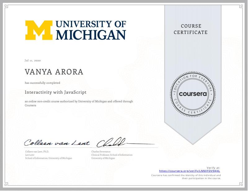 Vanya Arora on LinkedIn: #learner #coder #webdevelopment Vanya Arora on LinkedIn: #learner #coder #webdevelopment