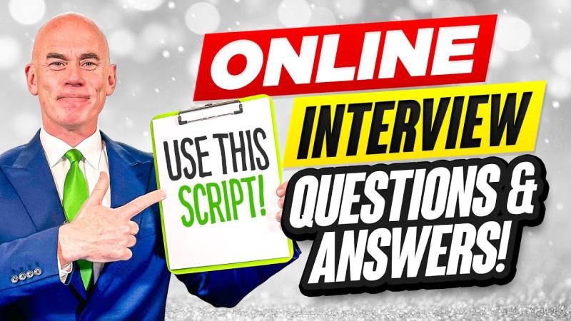 Richard McMunn on LinkedIn: ONLINE INTERVIEW QUESTIONS & ANSWERS! (Use ... Richard McMunn on LinkedIn: ONLINE INTERVIEW QUESTIONS & ANSWERS! (Use ...