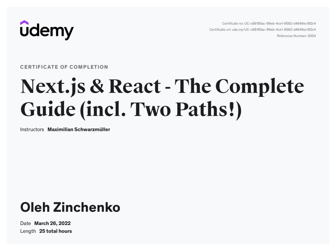 Oleh Zinchenko on LinkedIn: #nextjs #reactjs #js #webdevelopment # ... Oleh Zinchenko on LinkedIn: #nextjs #reactjs #js #webdevelopment # ...