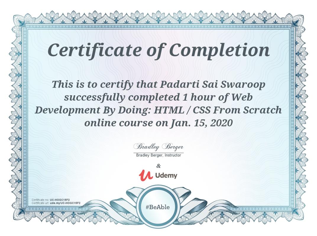 Padarti Sai Swaroop posted on LinkedIn Padarti Sai Swaroop posted on LinkedIn