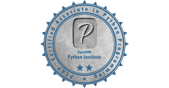 View my verified achievement from Python Institute. | Val Spahta View my verified achievement from Python Institute. | Val Spahta