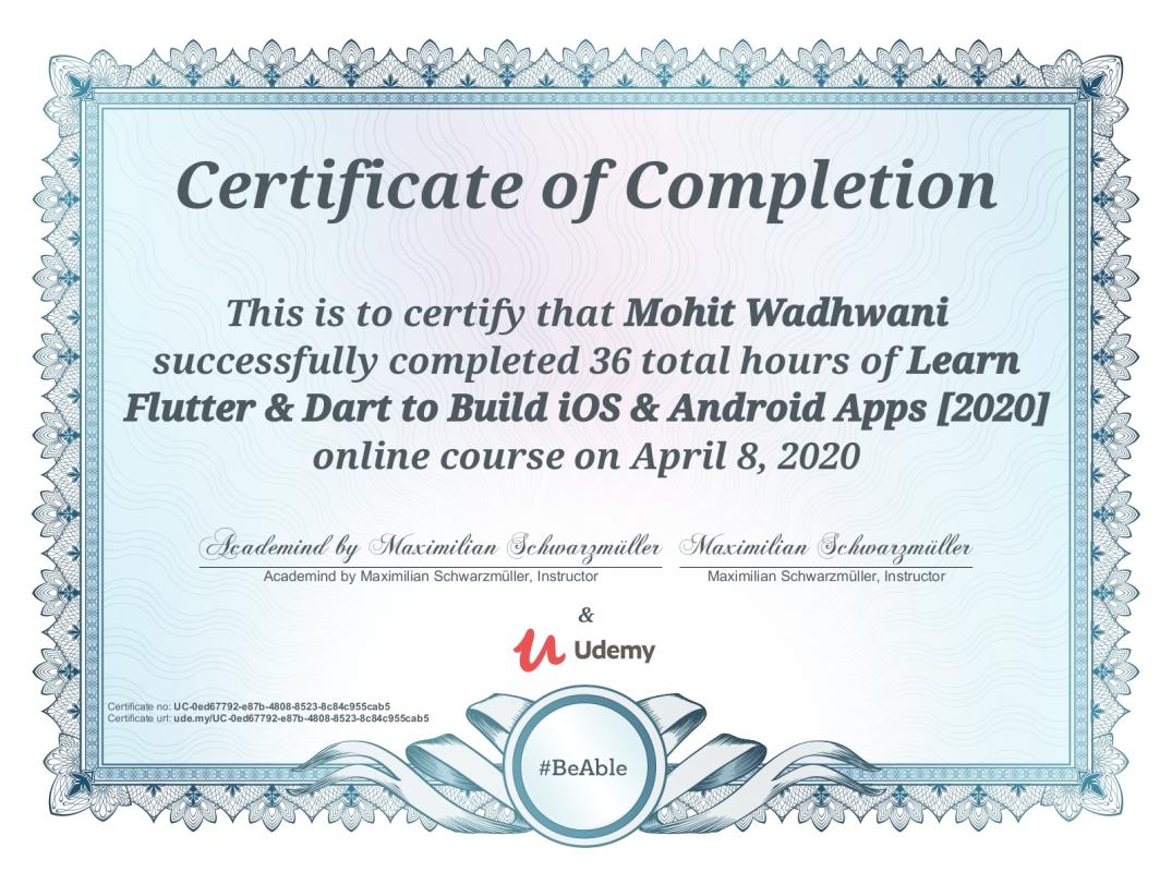 Mohit Wadhwani on LinkedIn: #flutter #dart #applicationdevelopment # ... Mohit Wadhwani on LinkedIn: #flutter #dart #applicationdevelopment # ...