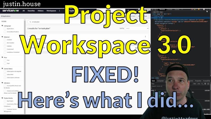Justin Meadows LinkedIn‘de: ServiceNow Project Workspace 3.0 - FIXED! Justin Meadows LinkedIn‘de: ServiceNow Project Workspace 3.0 - FIXED!