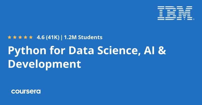 UDIT BALIYAN on LinkedIn: Python for Data Science, AI & Development UDIT BALIYAN on LinkedIn: Python for Data Science, AI & Development