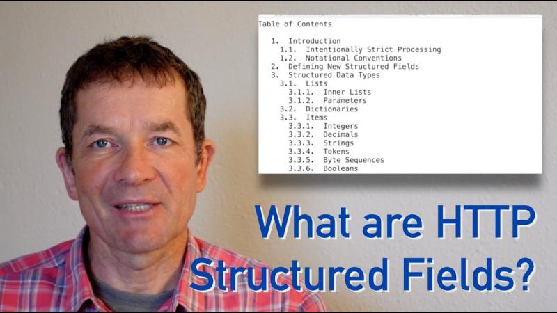 Erik Wilde on LinkedIn: What are HTTP Structured Fields? How do they ... Erik Wilde on LinkedIn: What are HTTP Structured Fields? How do they ...