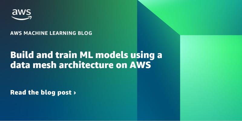 John Shaw on LinkedIn: Build and train ML models using a data mesh ... John Shaw on LinkedIn: Build and train ML models using a data mesh ...