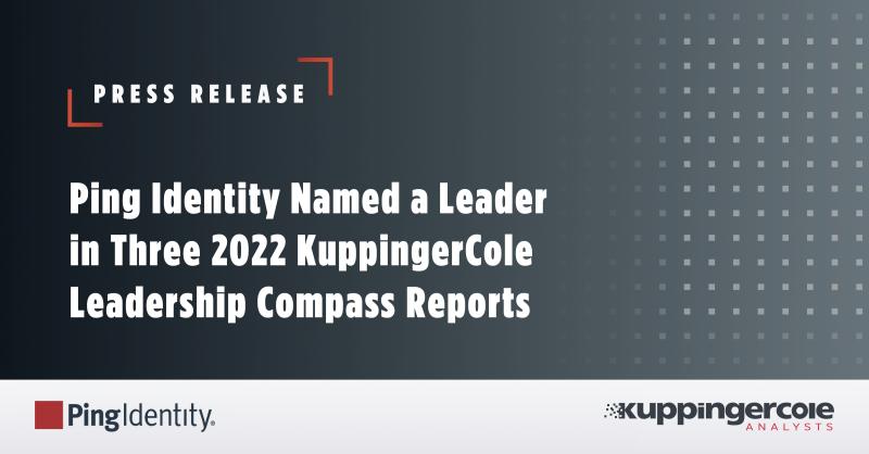 Ping Identity na LinkedIn: Ping Identity Named a Leader in Three 2022 ... Ping Identity na LinkedIn: Ping Identity Named a Leader in Three 2022 ...