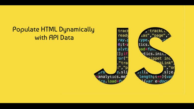 Nathan Sevedge on LinkedIn: How to Populate HTML Dynamically with Data ... Nathan Sevedge on LinkedIn: How to Populate HTML Dynamically with Data ...