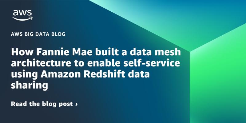 Ravi Namasivayam on LinkedIn: How Fannie Mae built a data mesh ... Ravi Namasivayam on LinkedIn: How Fannie Mae built a data mesh ...