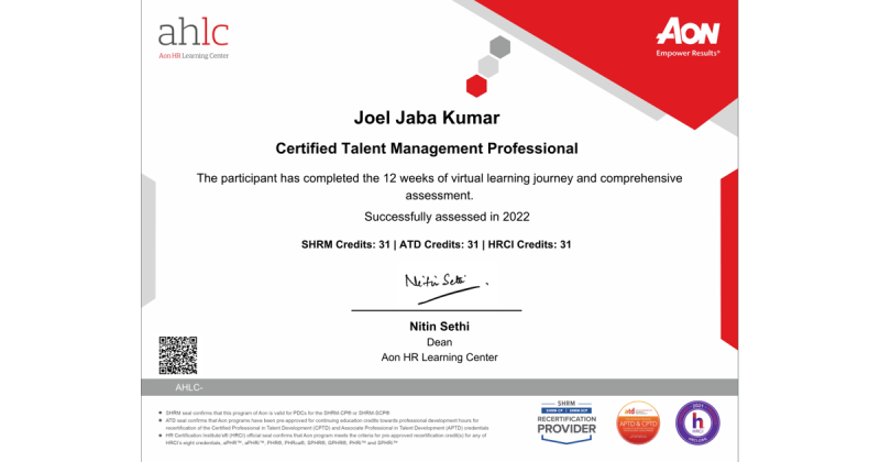 Joel JabaKumar posted on LinkedIn Joel JabaKumar posted on LinkedIn