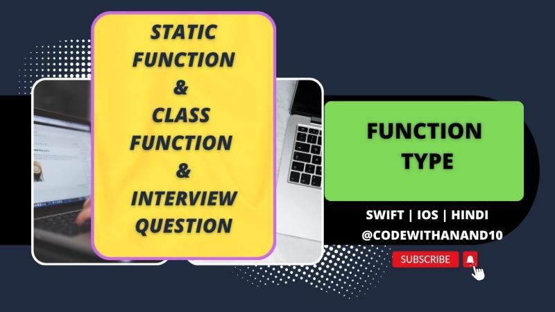 Anand P. on LinkedIn: Static Vs Class Function in Swift 5 | Static and ... Anand P. on LinkedIn: Static Vs Class Function in Swift 5 | Static and ...