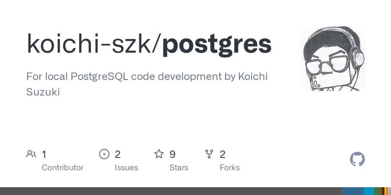 Joshua Drake on LinkedIn: GitHub - koichi-szk/postgres: For local ... Joshua Drake on LinkedIn: GitHub - koichi-szk/postgres: For local ...
