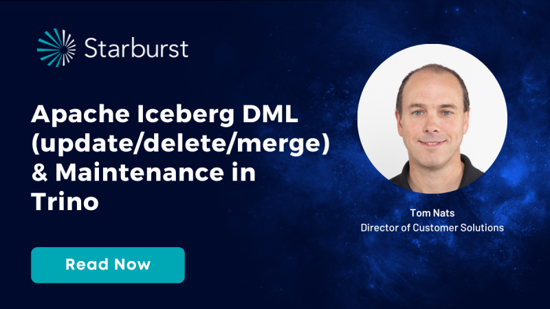 Pisit Suwannoot on LinkedIn: Apache Iceberg DML (update/delete/merge ... Pisit Suwannoot on LinkedIn: Apache Iceberg DML (update/delete/merge ...