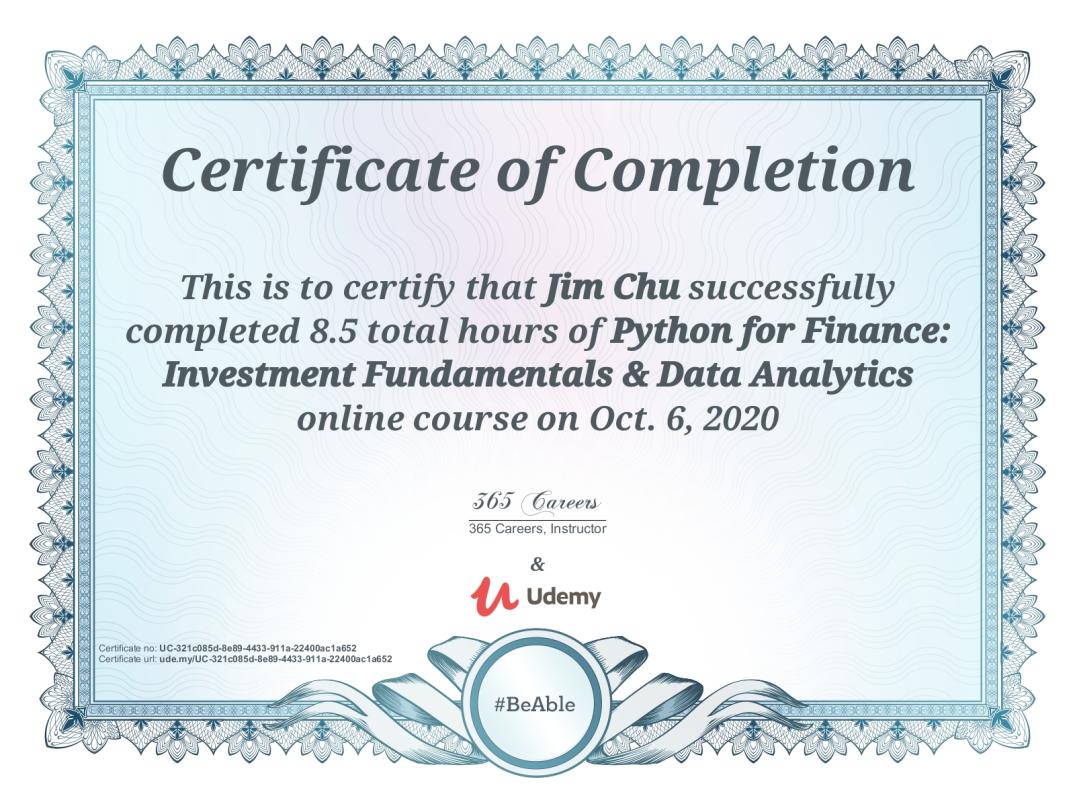 Jim Chu(Chun-Ping Chu) on LinkedIn: #python #investment #data_analytics ... Jim Chu(Chun-Ping Chu) on LinkedIn: #python #investment #data_analytics ...