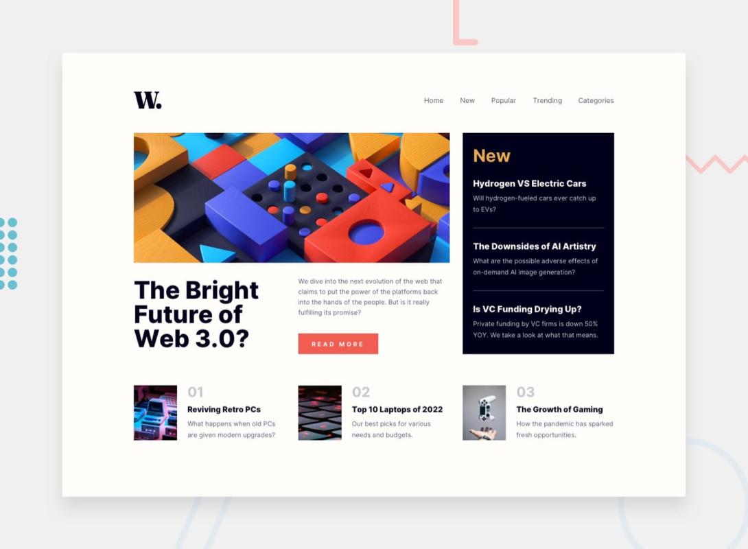 Frontend Mentor on LinkedIn: Frontend Mentor | News homepage coding ... Frontend Mentor on LinkedIn: Frontend Mentor | News homepage coding ...