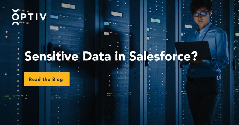 Brian Jaenisch on LinkedIn: Sensitive Data in Salesforce? Brian Jaenisch on LinkedIn: Sensitive Data in Salesforce?