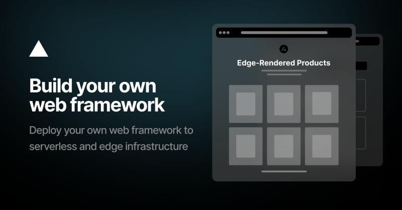 Vercel on LinkedIn: Build your own web framework – Vercel Vercel on LinkedIn: Build your own web framework – Vercel