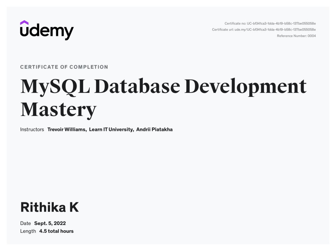 Rithika K. on LinkedIn: #sql Rithika K. on LinkedIn: #sql