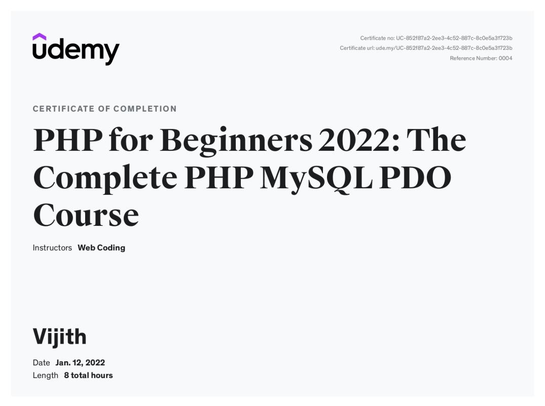 Vijith P on LinkedIn: #php #pdo Vijith P on LinkedIn: #php #pdo