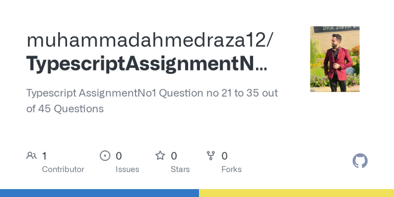 Muhammad Ahmed Raza on LinkedIn: GitHub - muhammadahmedraza12 ... Muhammad Ahmed Raza on LinkedIn: GitHub - muhammadahmedraza12 ...